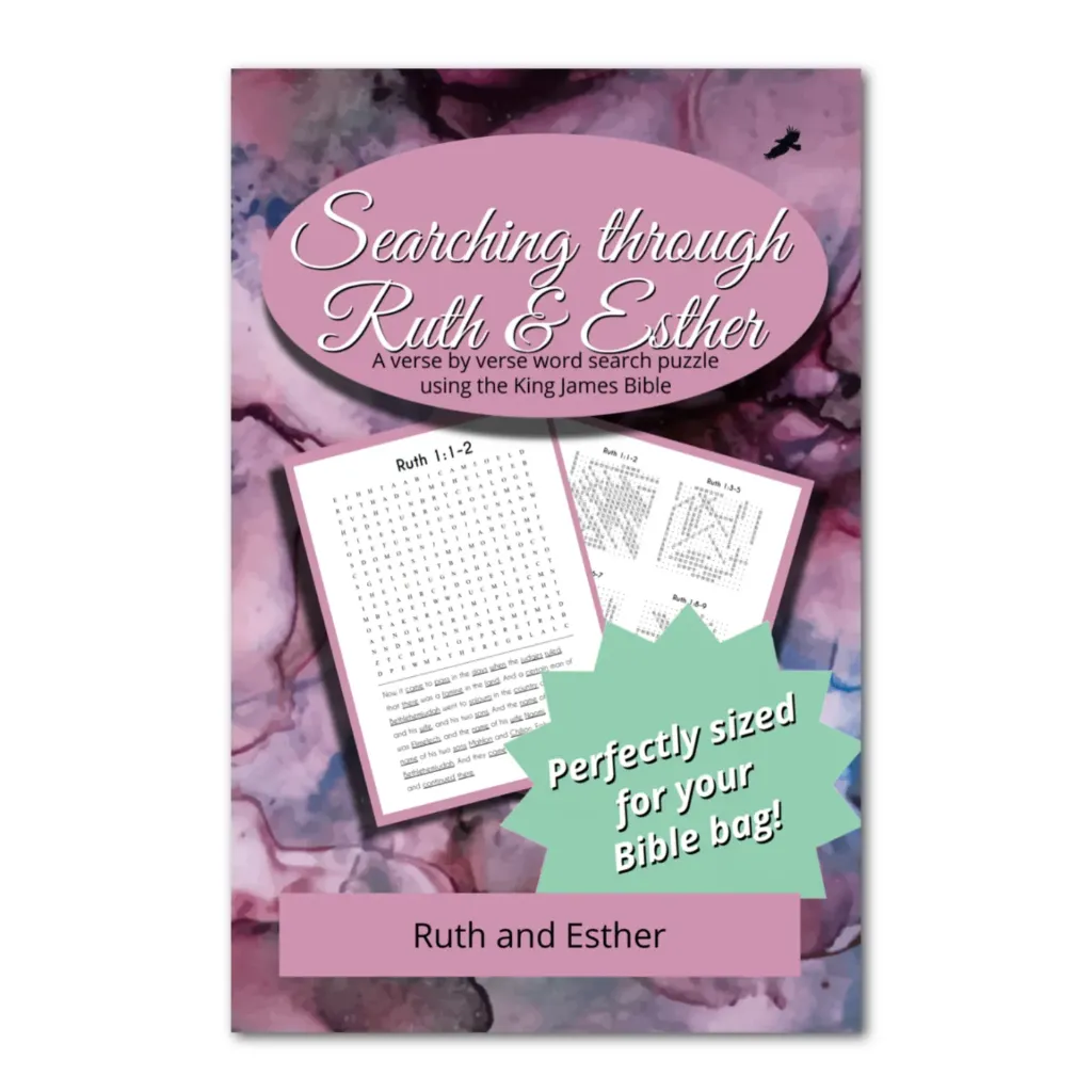 Ruth & Esther Word Search | Searching Through Series